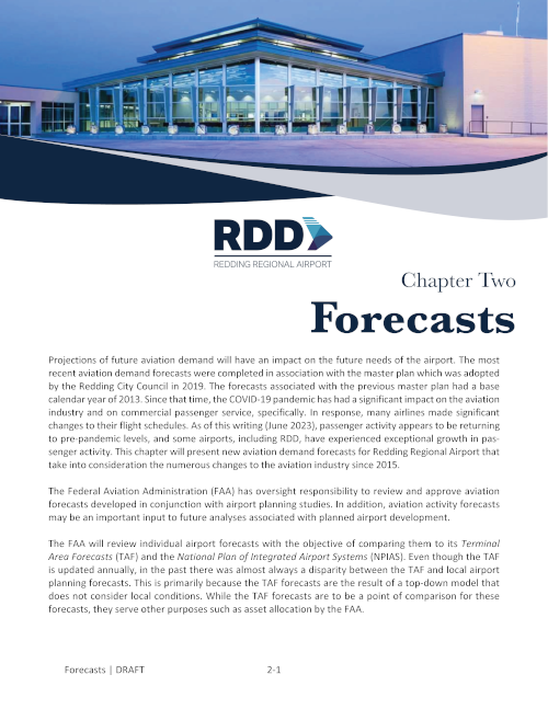 Master Plan Documents – Redding Regional Airport Master Plan Update