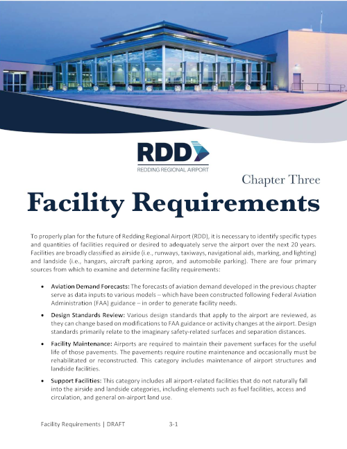 Master Plan Documents – Redding Regional Airport Master Plan Update